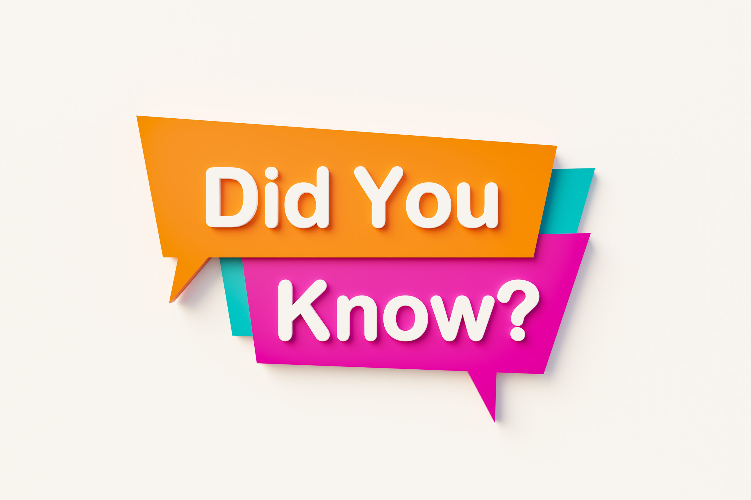 Did you know? - Cartoon speech bubble. - Buffalo Healthy Living Magazine