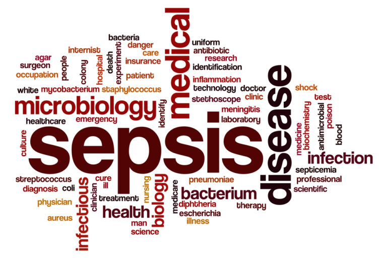 Sepsis word cloud concept - Buffalo Healthy Living Magazine